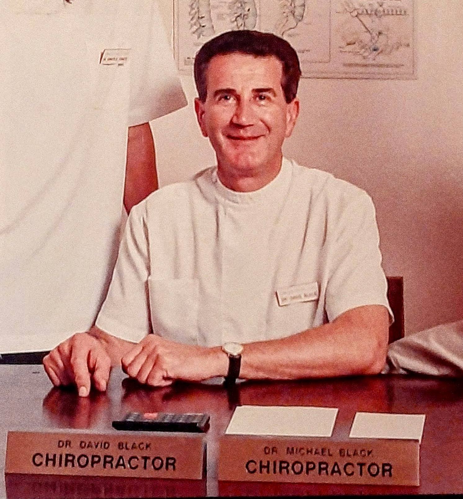 Dr. David Black - Melbourne Chiropractor Nears 90 Years - Black ...